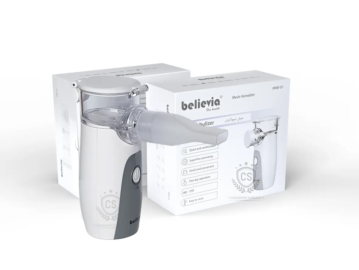 Handheld Portable Nebulizer Machine Believia Mesh MNB-05