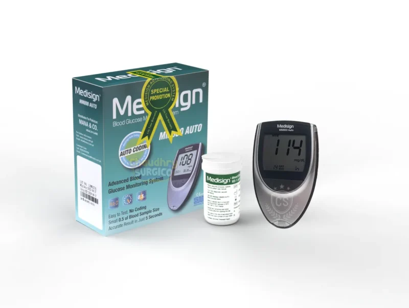 Glucometer Medisign MM800 Advanced Blood Glucose Monitor
