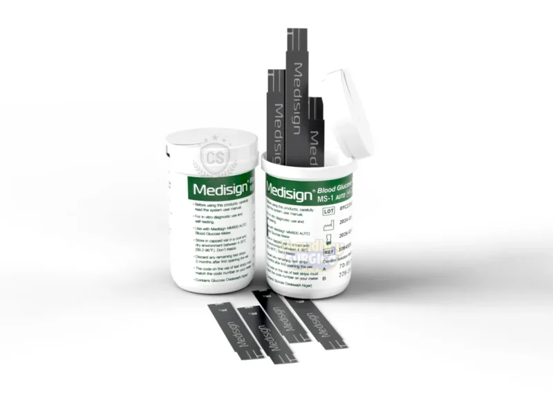 Glucometer Medisign Strips 50 Pack MM800 Price in Pakistan