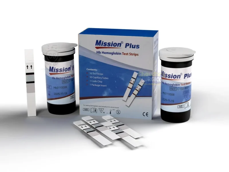 Mission Plus HB strips 50 for Hemoglobin Meter Price in Pakistan
