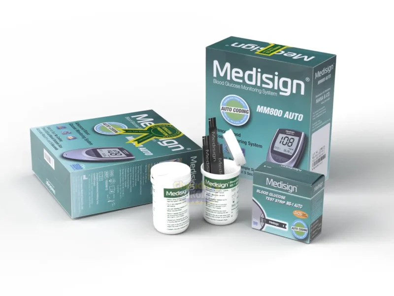 Glucometer Medisign Strips 50 Pack MM800 Price in Pakistan