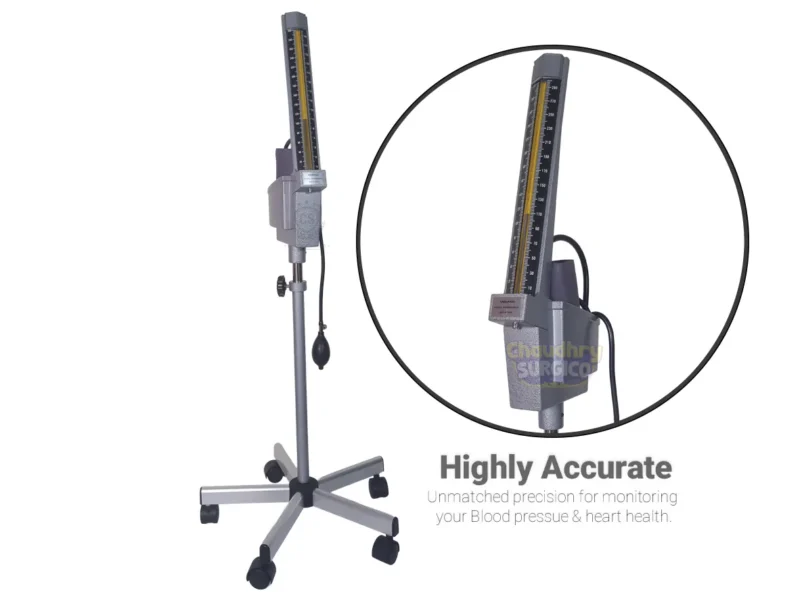 BP Apparatus Mercury Yamasu with stand Blood Pressure Machine