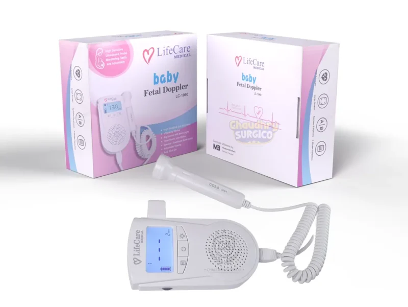 Portable Baby Fetal Doppler Lifecare LC-1060 with Speaker